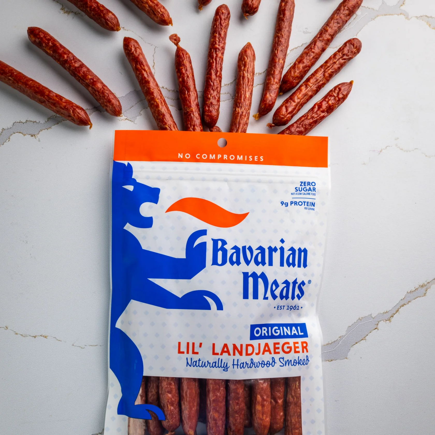Lil' Landjaeger Snack Sticks – Bavarian Meats